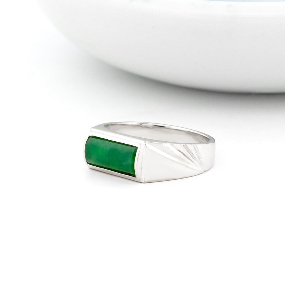 Jade Signet Ring – Sin Kim Jewellery